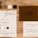 Neutral Minimalistic Wedding Invitation Template, Template Download ...