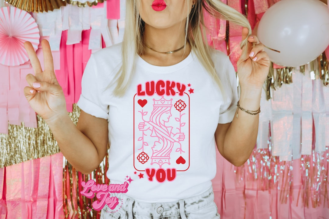 Luky You Transfer Valentine's Day Transfer XOXO Print Transfers ...