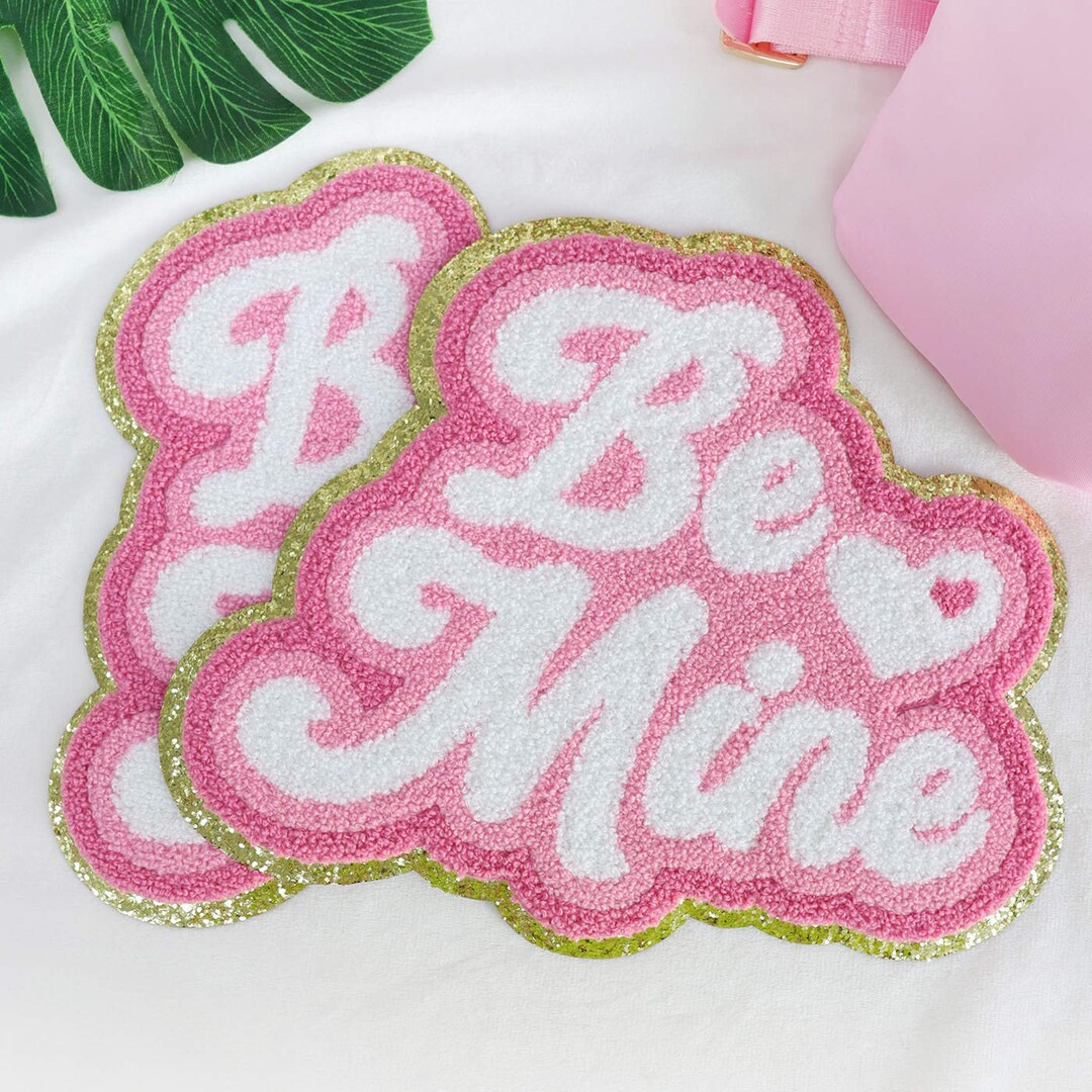 Be Mine Chenille Patches - Etsy