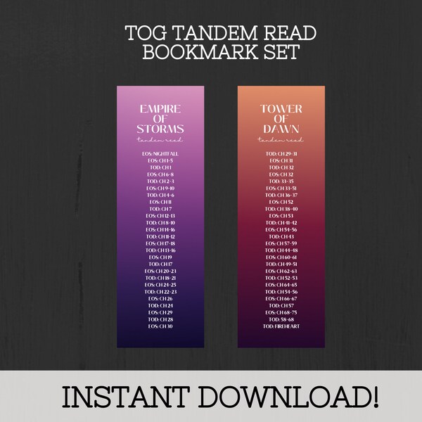 Tandem Read Empire - Etsy