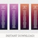 DIGITAL DOWNLOAD - TOG Throne of Glass Tandem Read Printable Bookmarks ...