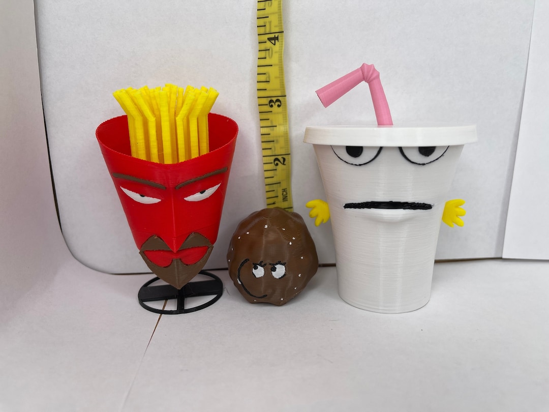 Aqua Teen Hunger Force 3D Print Miniatures - Etsy