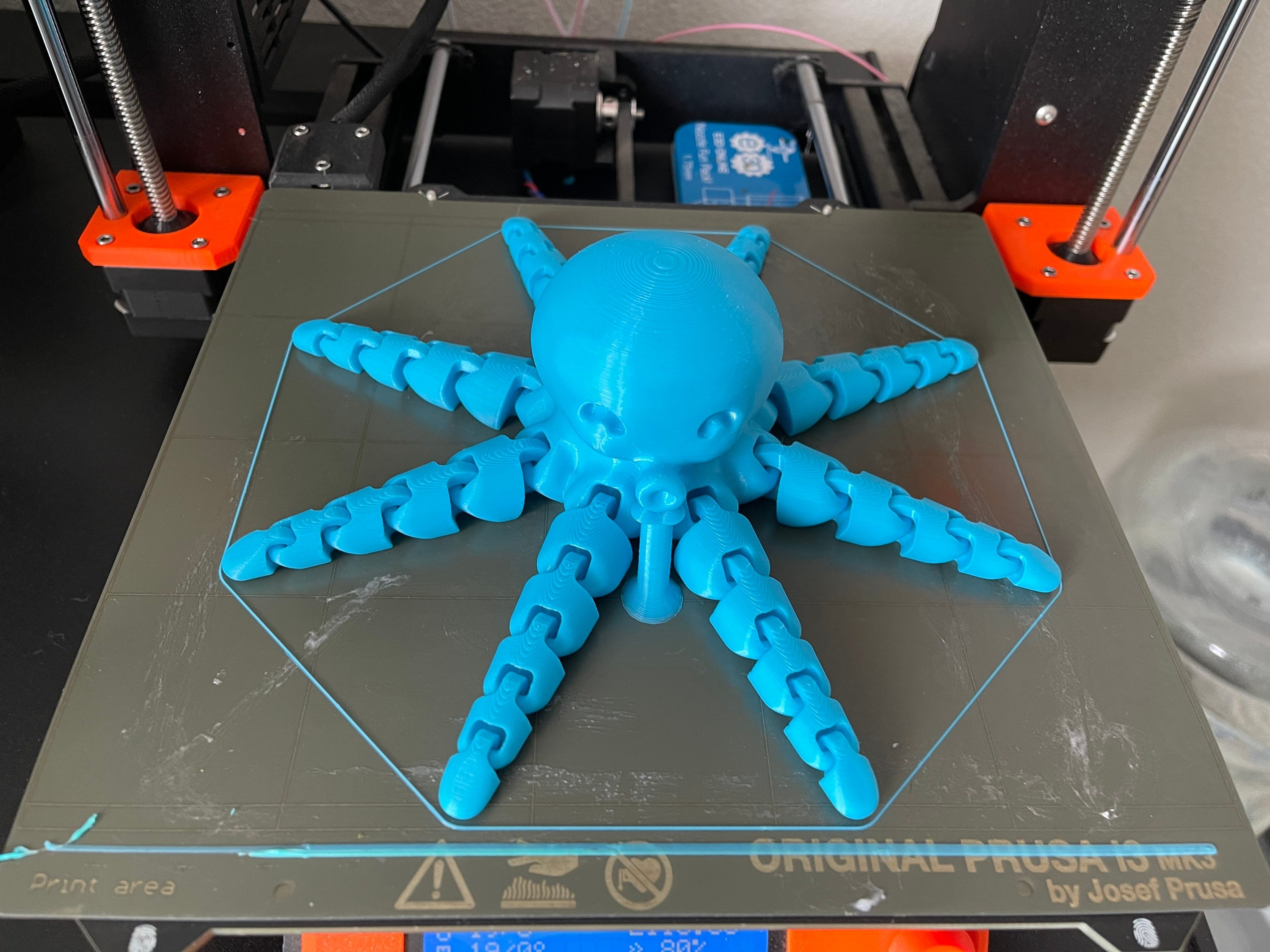 Octopus 3d Print Movable Toy - Etsy