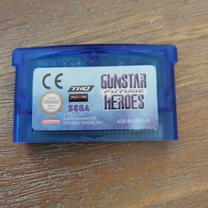 Gunstar Future Heroes Nintendo Gameboy Advance Gba - Etsy