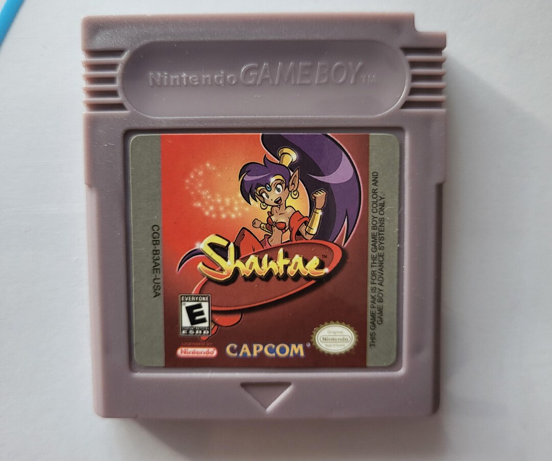 Nintendo Gameboy Shantae - Etsy
