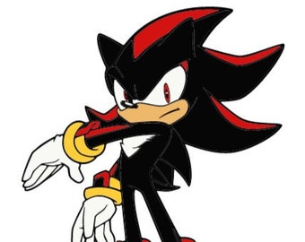 Shadow the Hedgehog - Etsy