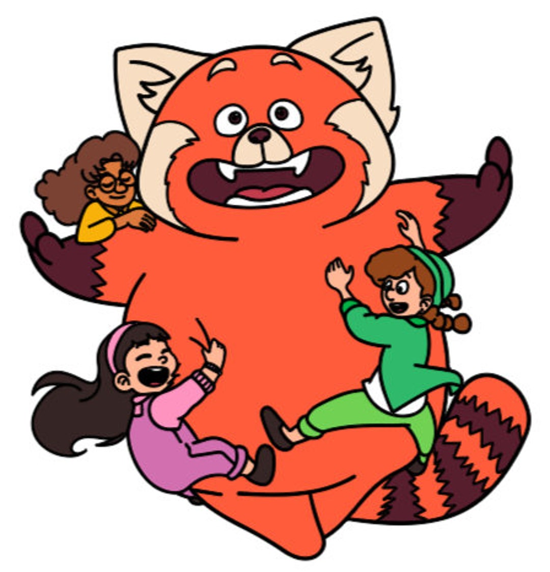 Turning Red SVG - Etsy