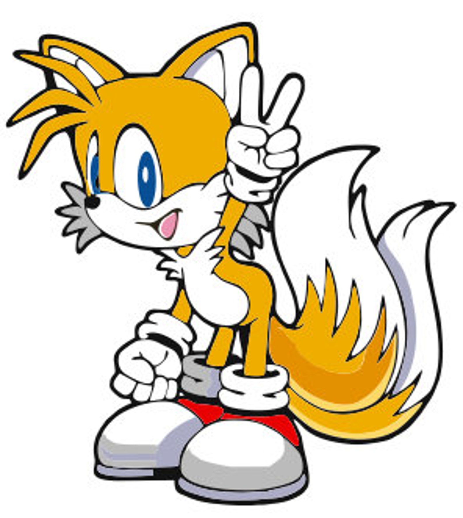 Tails Sonic Svg File - Etsy