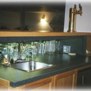 Straight Home Bar Plans - Etsy