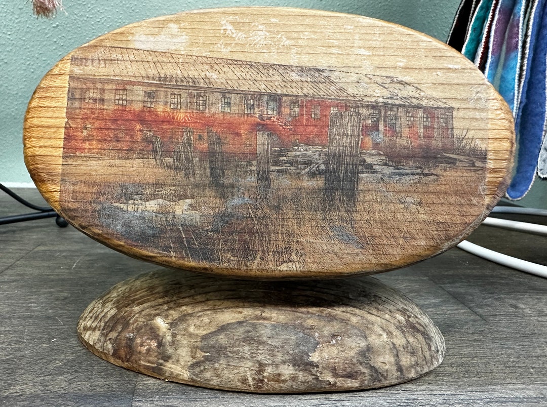 Pederson Point - Photo Infused Wooden Buoy - Etsy