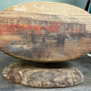 Pederson Point - Photo Infused Wooden Buoy - Etsy
