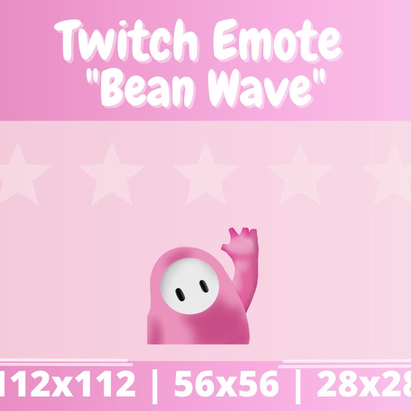 Bean Emote for Twitch - Etsy