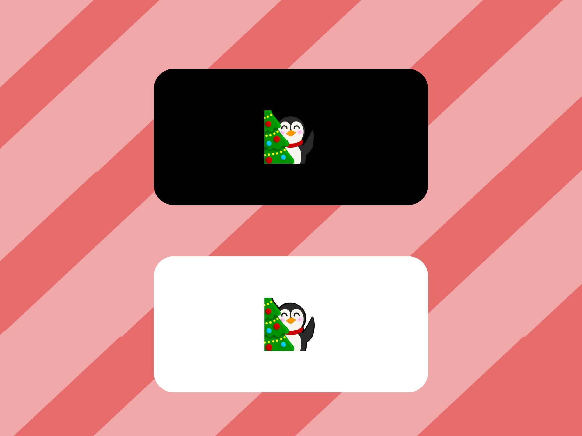 Christmas Penguin Emote, Christmas Emote, Streamer Emotes, Discord ...