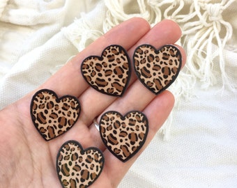 Small Cheetah Print Stickers - Etsy