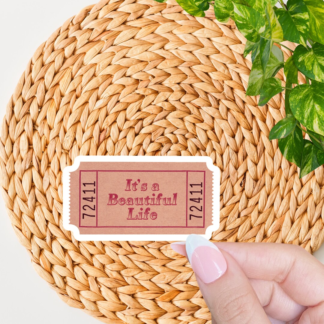 Admit One Ticket Sticker Admission Ticket Sticker Laptop - Etsy