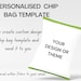 CUSTOM Chip Bag Template, Chip Bag Template Canva, Chip Bag Nutritional ...