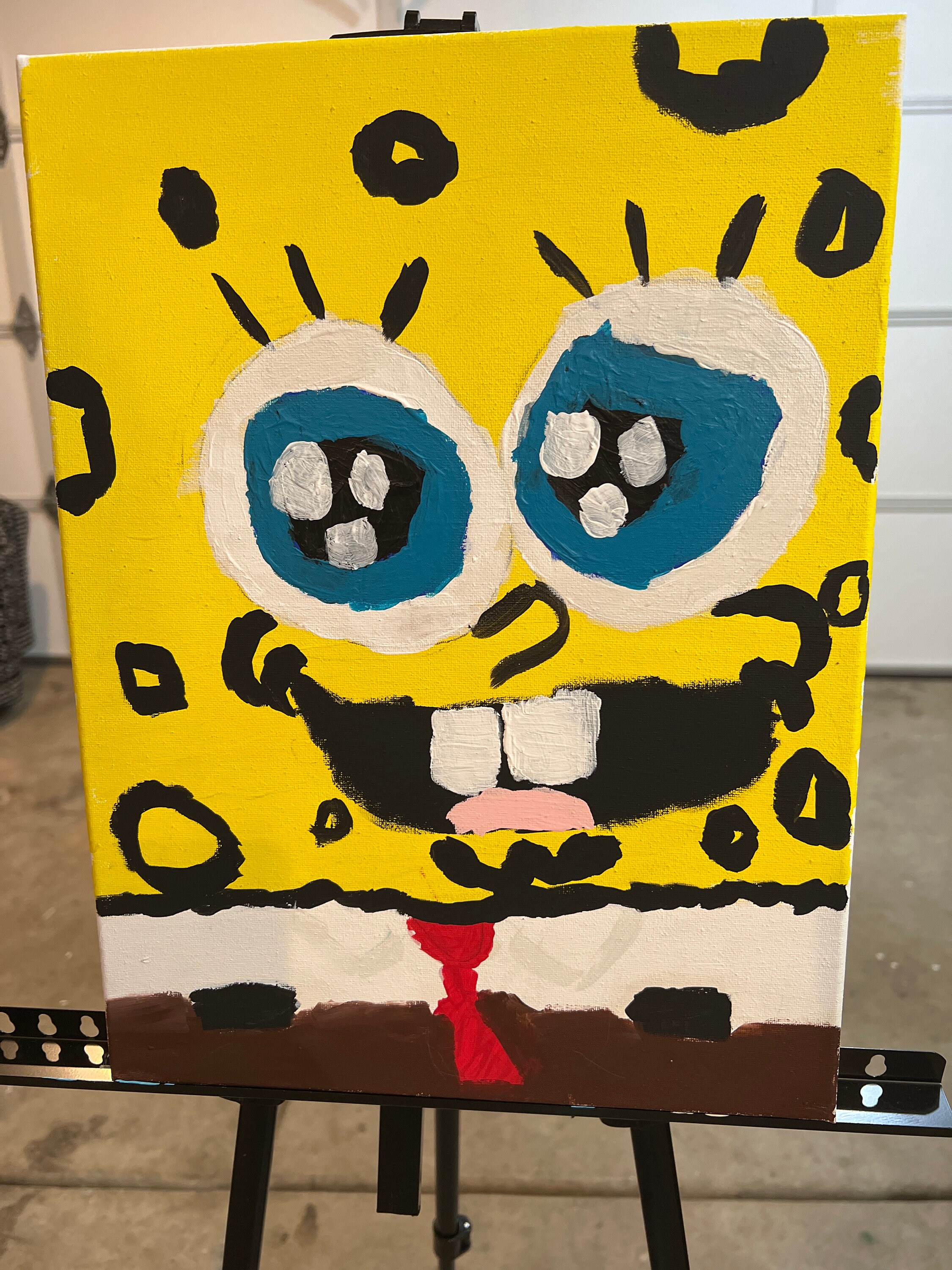A Spongebob Painting - Etsy
