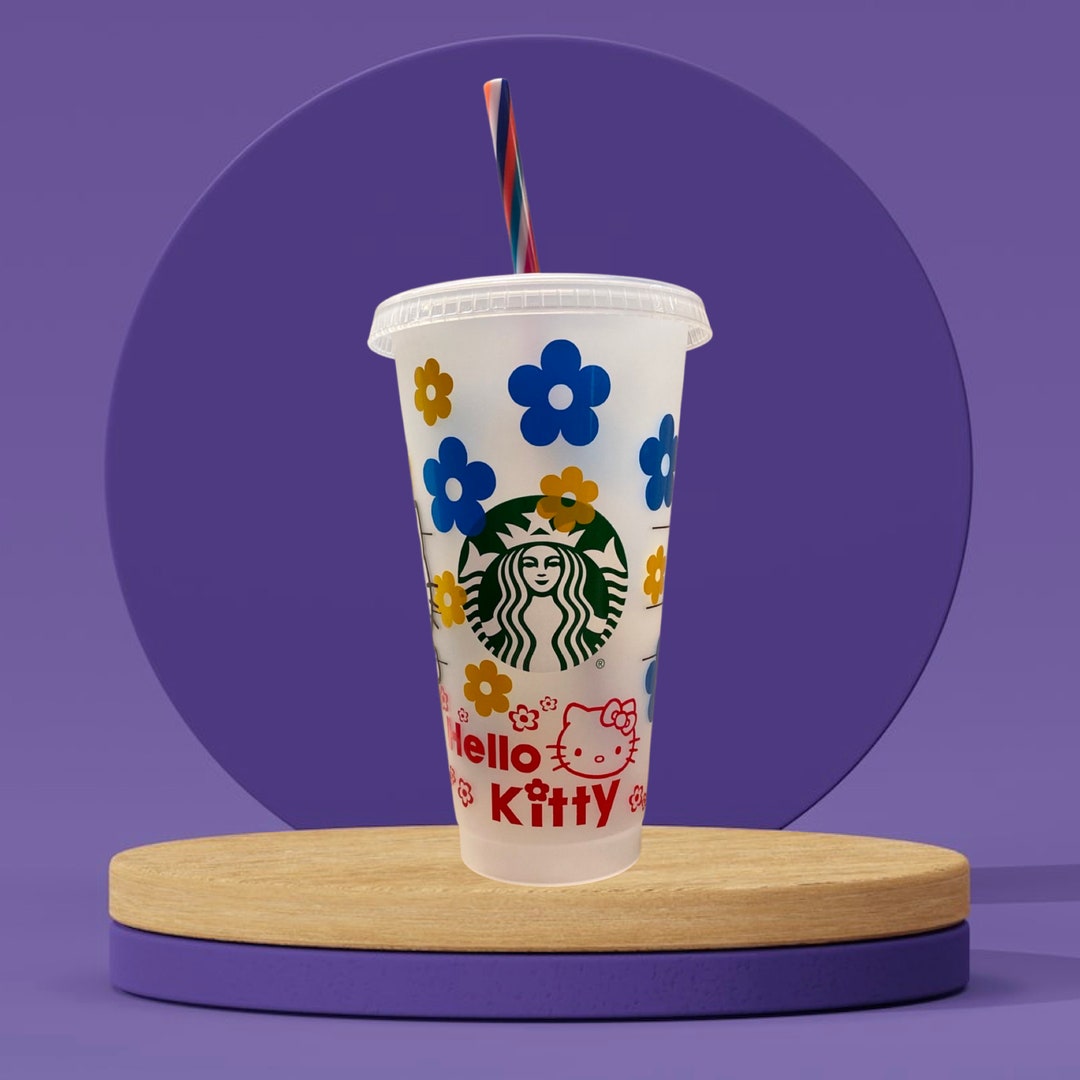 Hello Kitty Cold Cup / Color Changing Starbucks Cup/ Special Edition ...