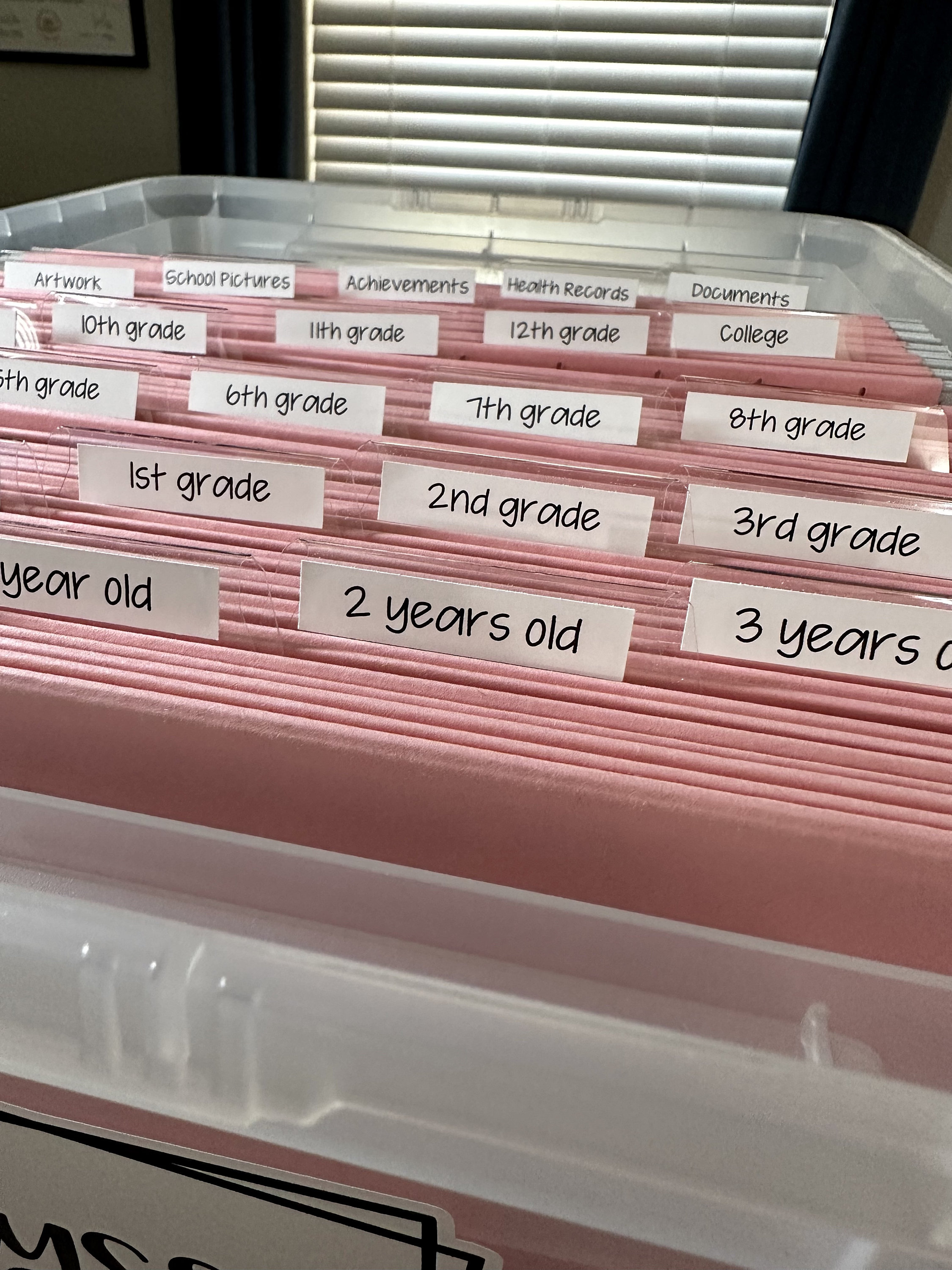 Milestone Sticker Tote Labels DIY Kids File Box Baby Memory Box - Etsy