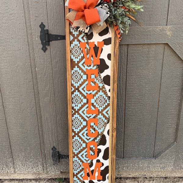 Western Welcome Sign - Etsy