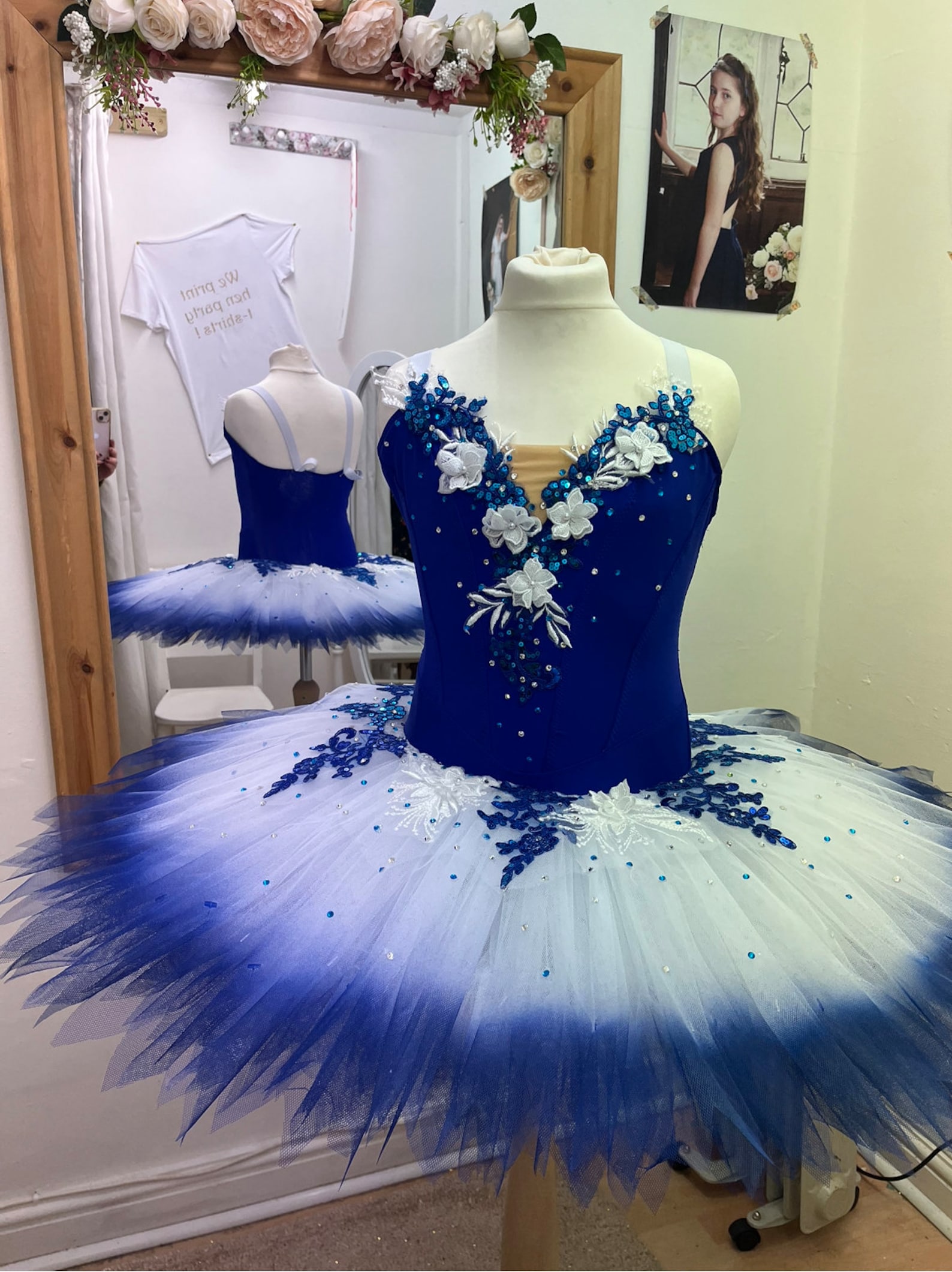 Bespoke Professional Stretch Ombré Pancake Ballet Tutus Made to Order ...