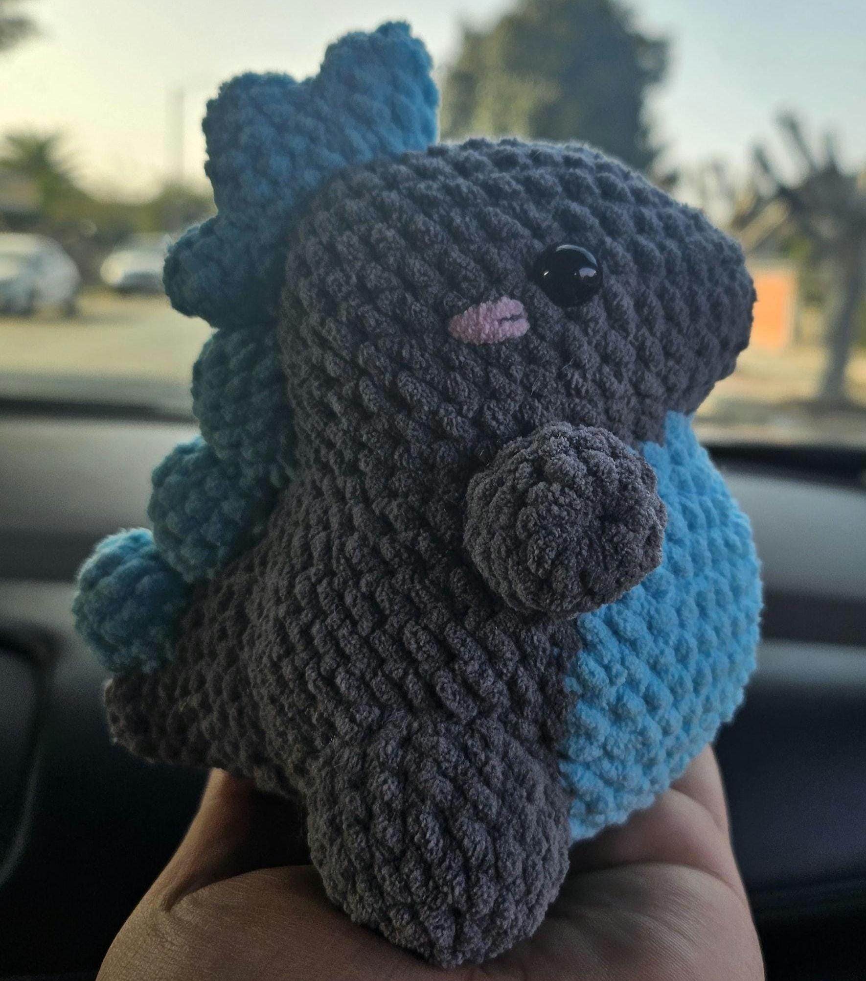 Small Godzilla Crochet Plushie - Etsy