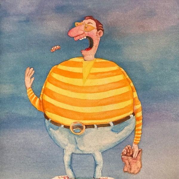 Fat People Painting - Etsy