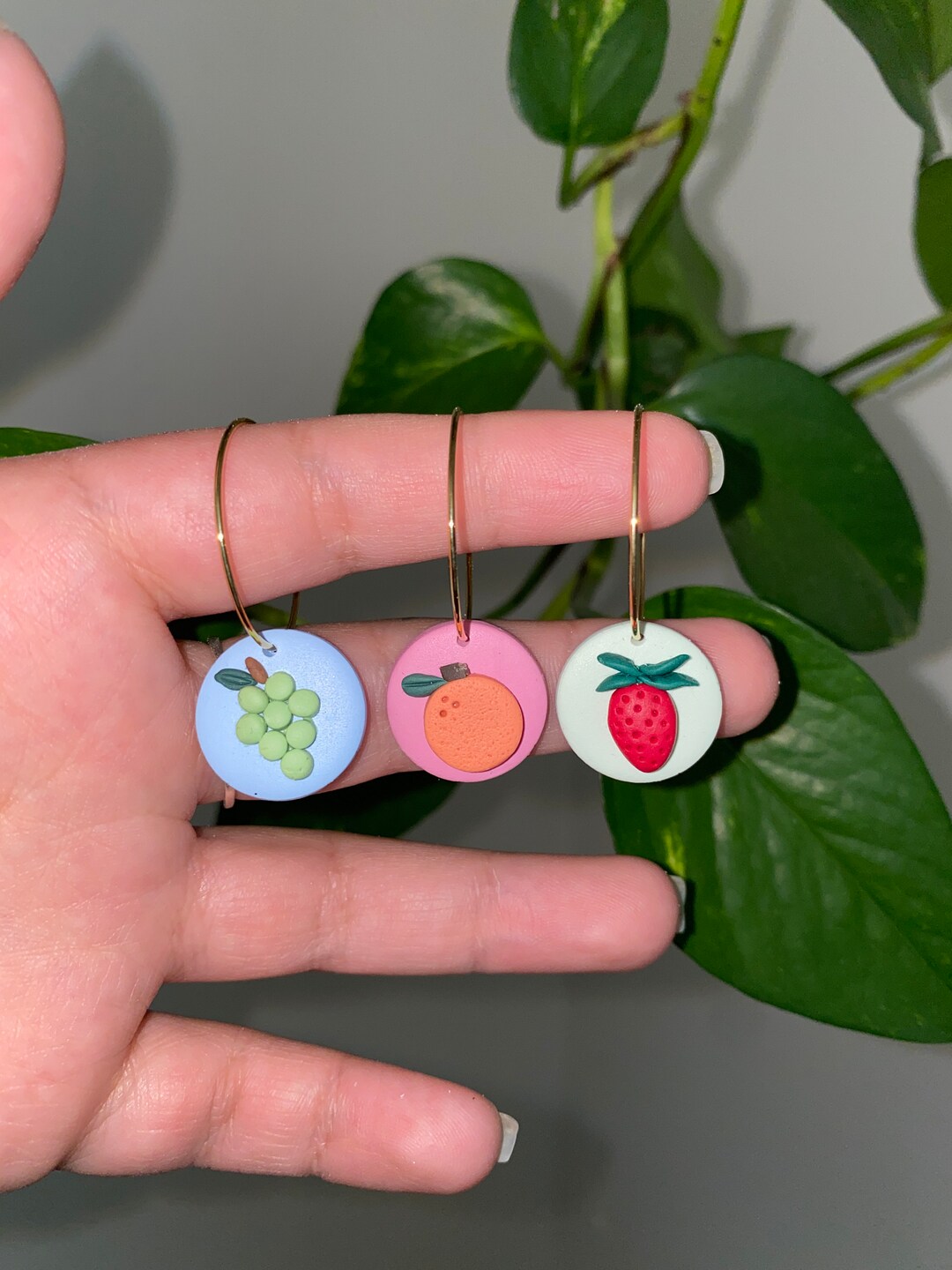 Fruit Hoops Collection - Etsy