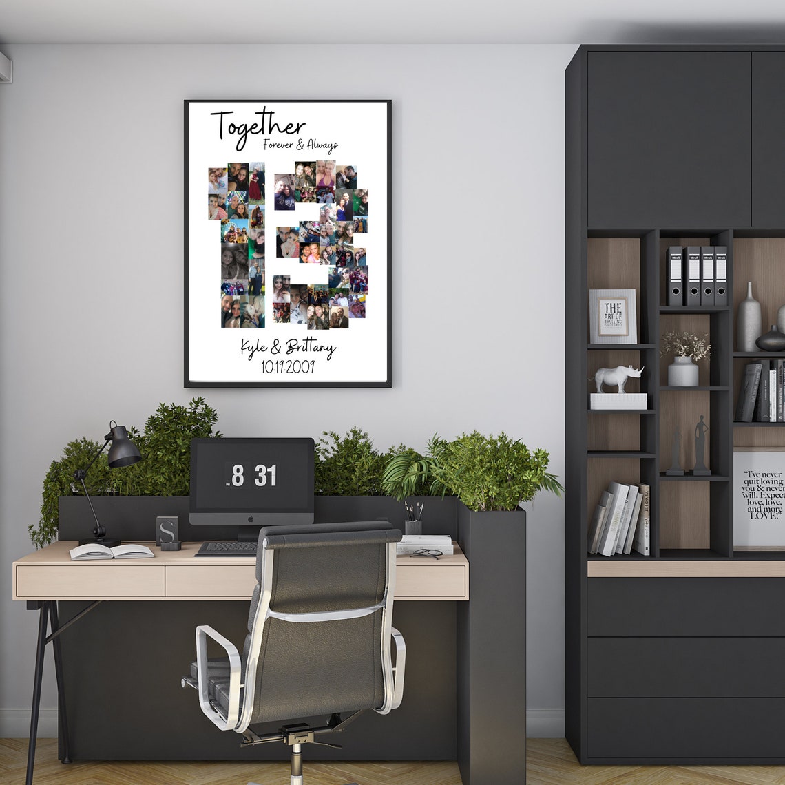 Personalized Photo Collage Printable Photo Collage - Etsy