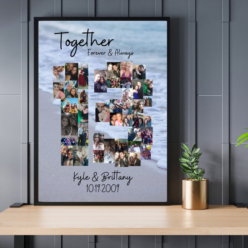 Personalized Photo Collage Printable Photo Collage Printable ...