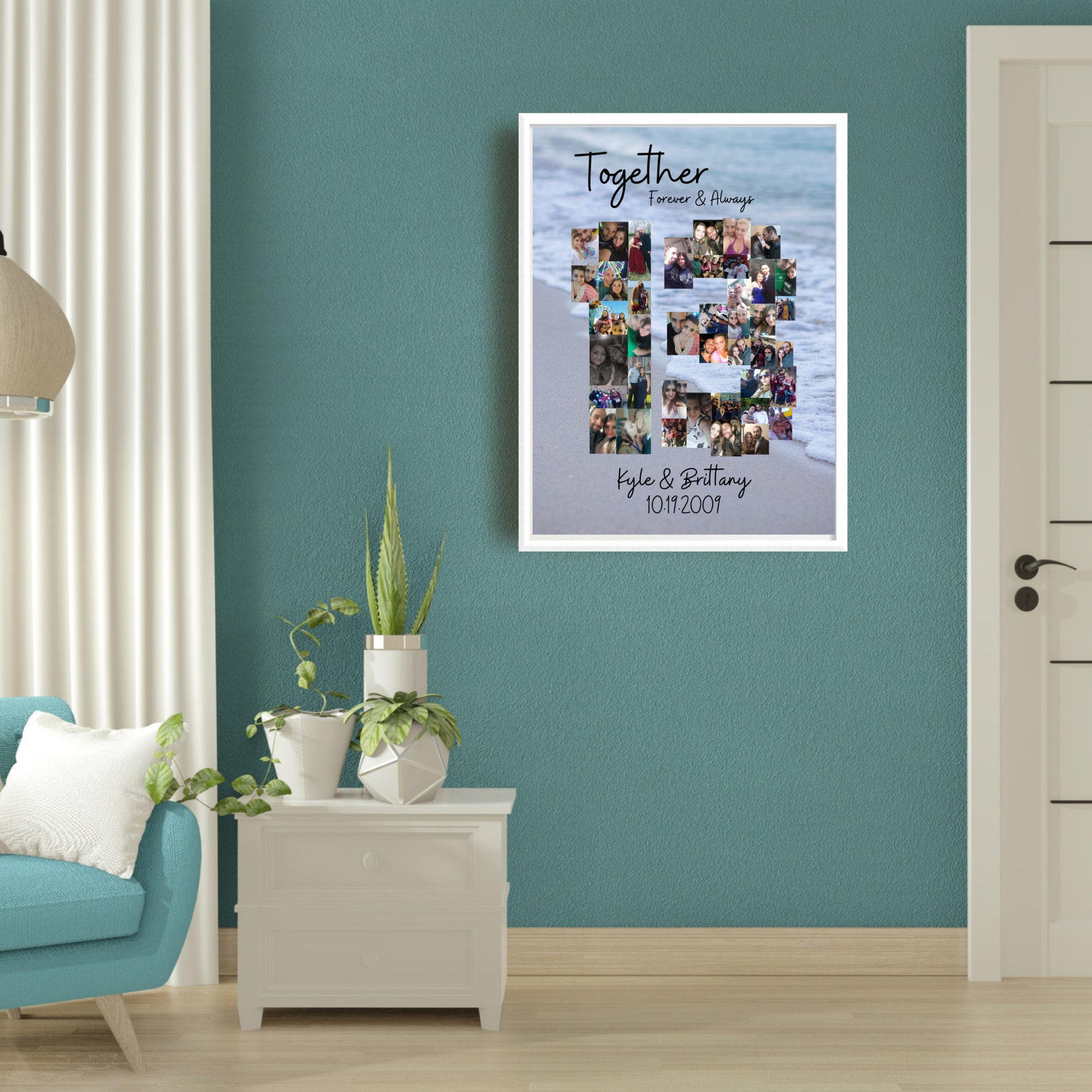 Personalized Photo Collage Printable Photo Collage - Etsy