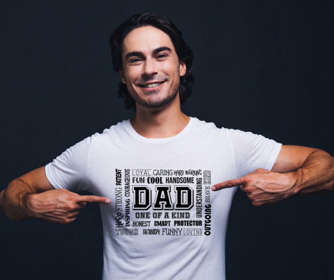 Dad Word Art Svg Fathers Day Svg Files Dad Quotes Svg Dad Definition ...