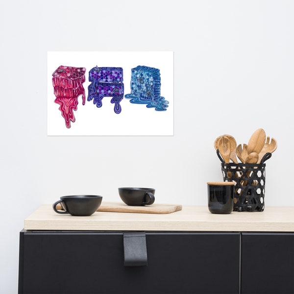 Bi Pride Poster - Etsy