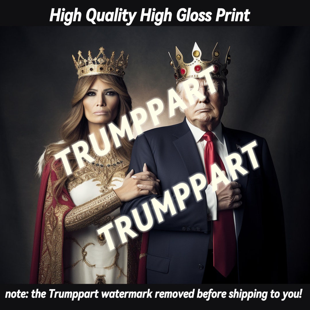 Donald Trump, High-quality Gloss Finish Art, One-of-a-kind for Man-cave ...