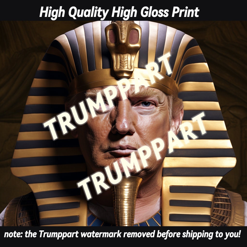 Donald Trump, High-quality Gloss Finish Art, One-of-a-kind for Man-cave ...