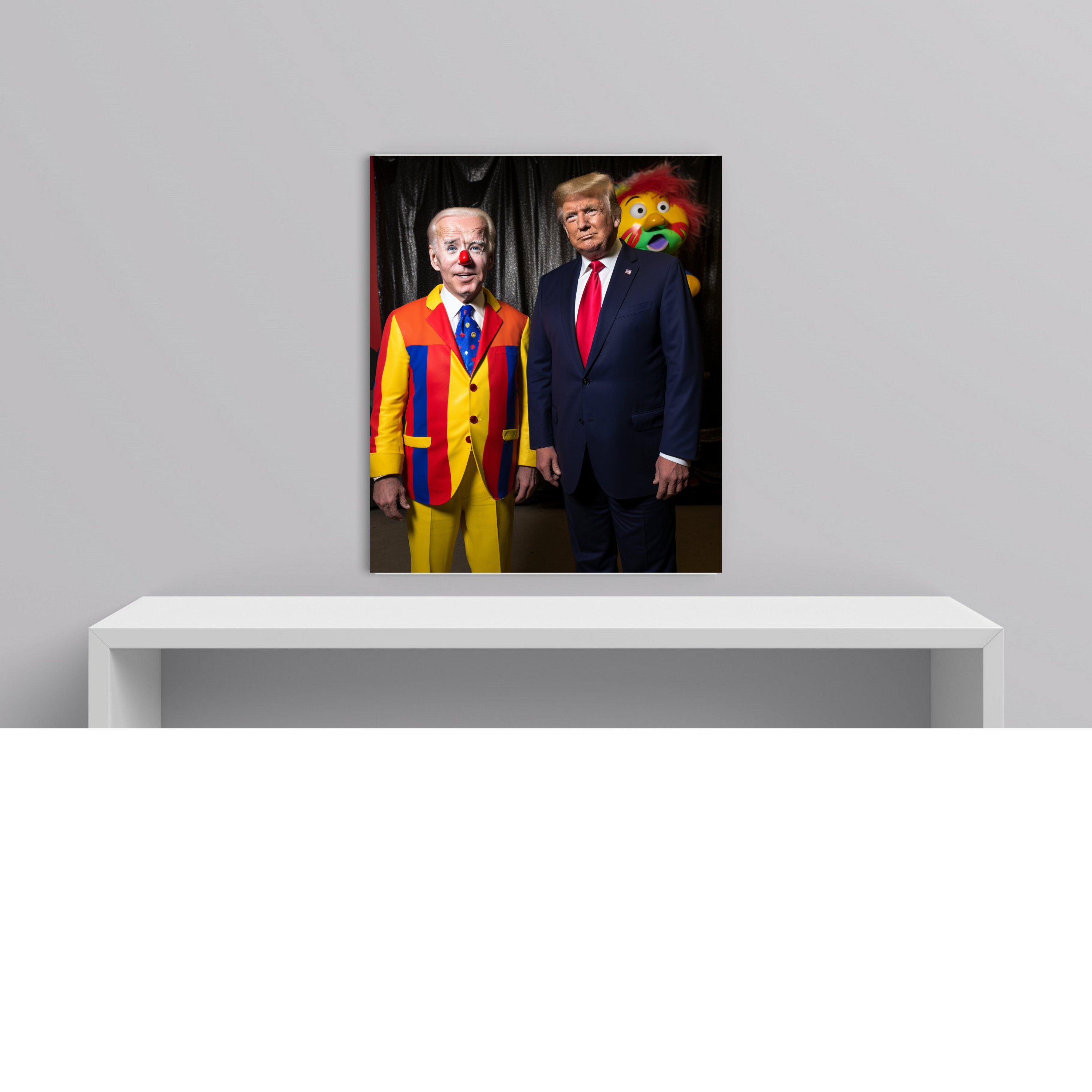 Donald Trump, High-quality Gloss Finish Art, One-of-a-kind for Man-cave ...