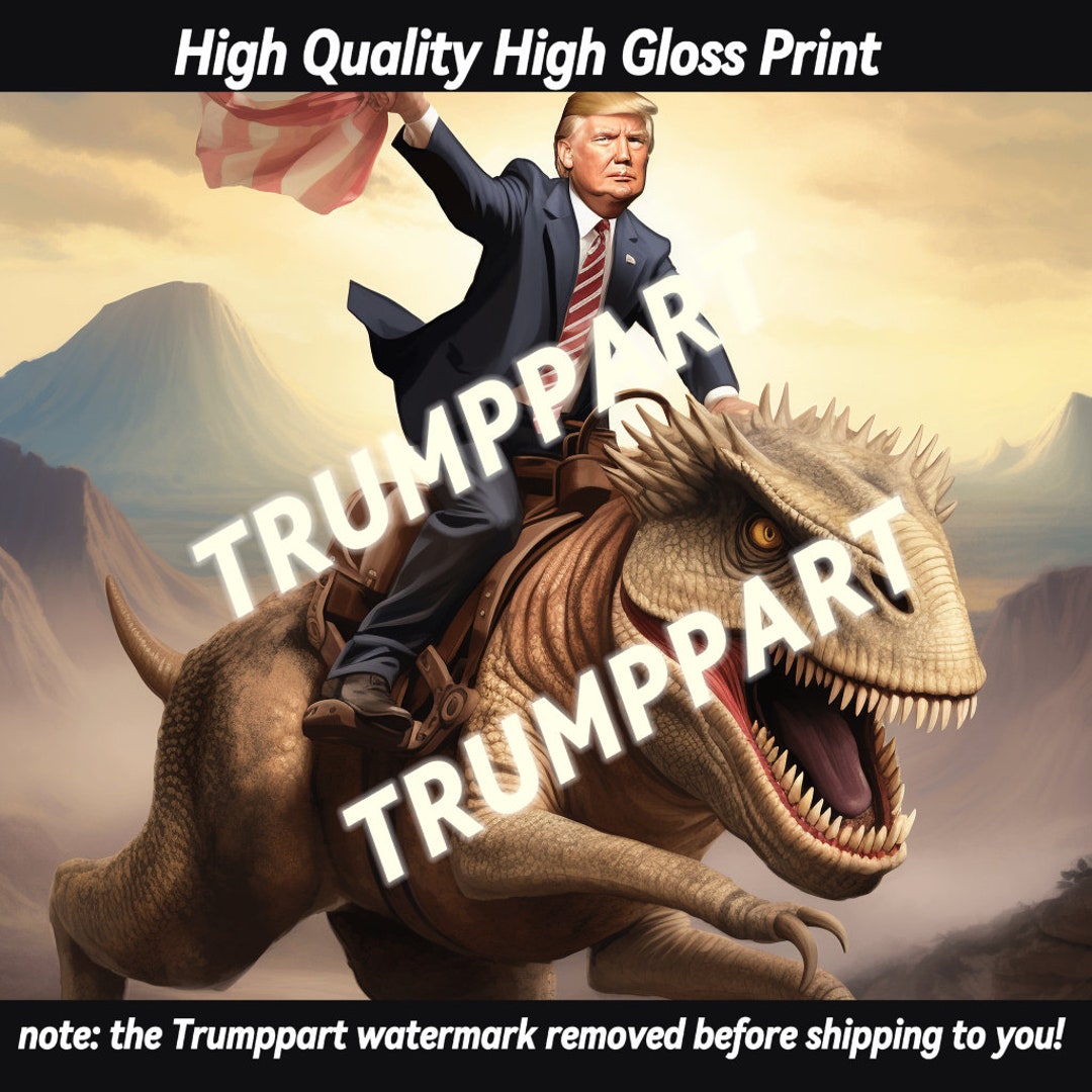 Donald Trump High-quality Gloss Finish Art One-of-a-kind for - Etsy