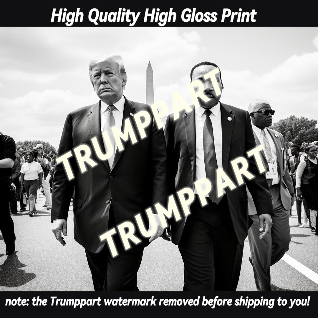 Donald Trump, High-quality Gloss Finish Art, One-of-a-kind for Man-cave ...