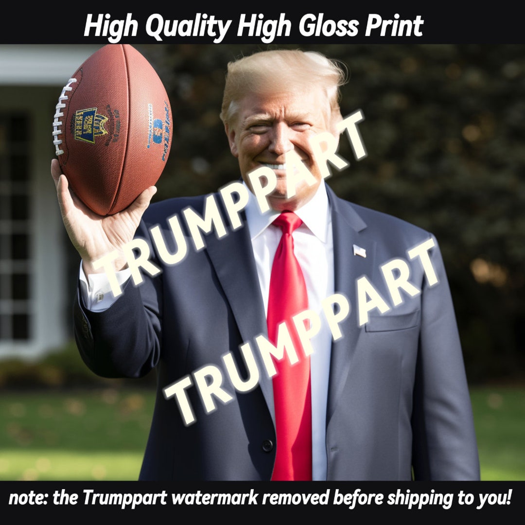 Donald Trump, High-quality Gloss Finish Art, One-of-a-kind for Man-cave ...