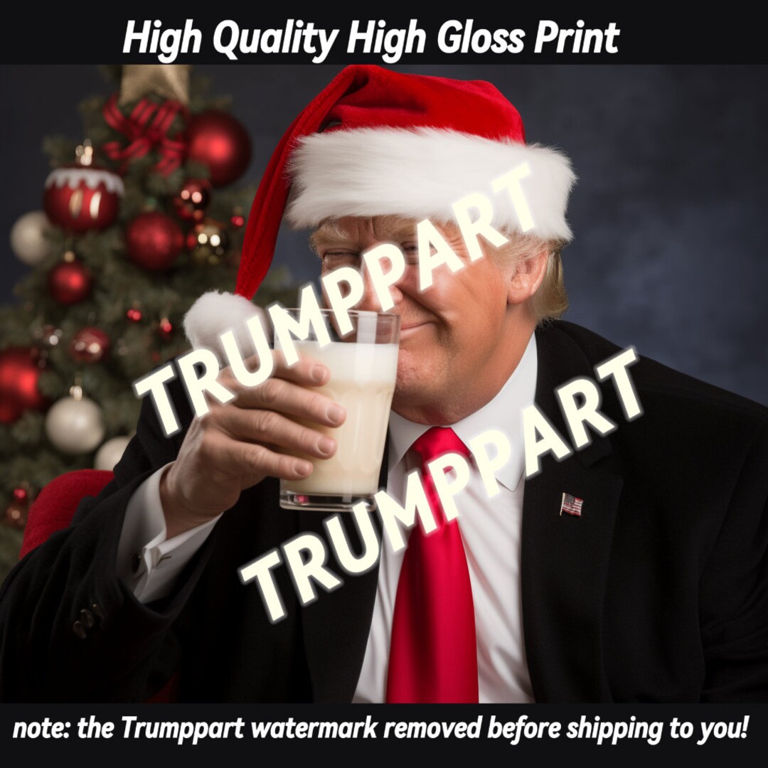 Donald Trump, High-quality Gloss Finish Art, One-of-a-kind for Man-cave ...