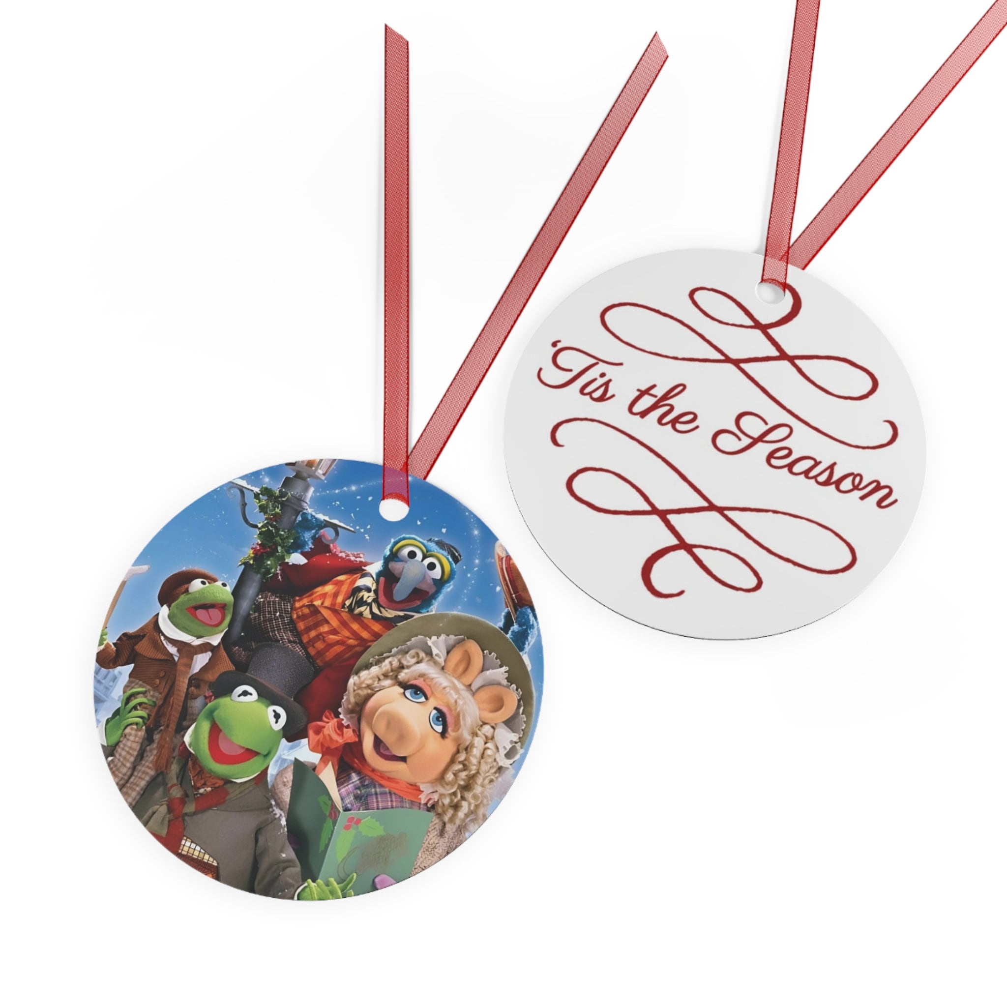 Disney the Muppets Christmas Carol Metal Ornament Featuring Kermit the ...