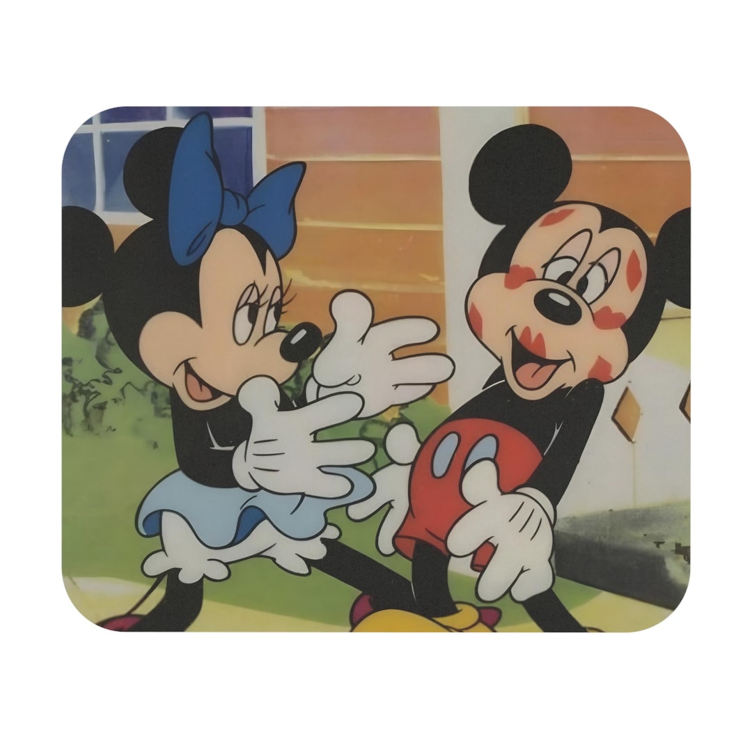 Disney Mickey Mouse and Minnie Mouse Pad rectangle - Etsy