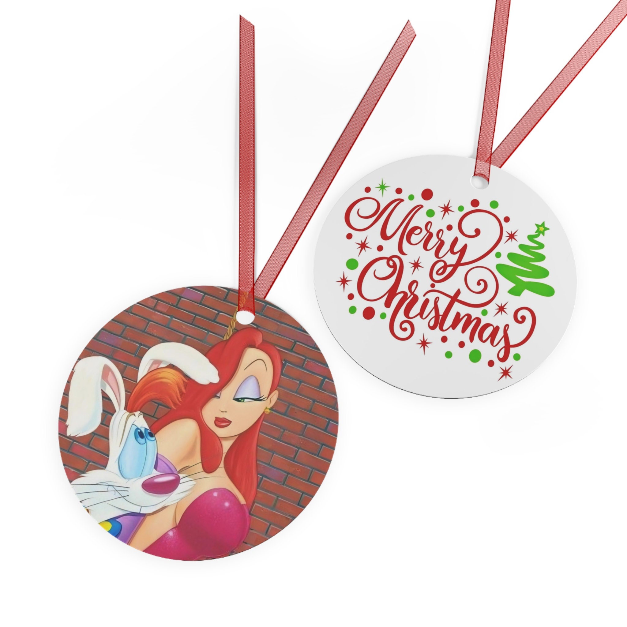 Roger Rabbit and Jessica From the Movie Who Framed Roger Rabbit Metal ...