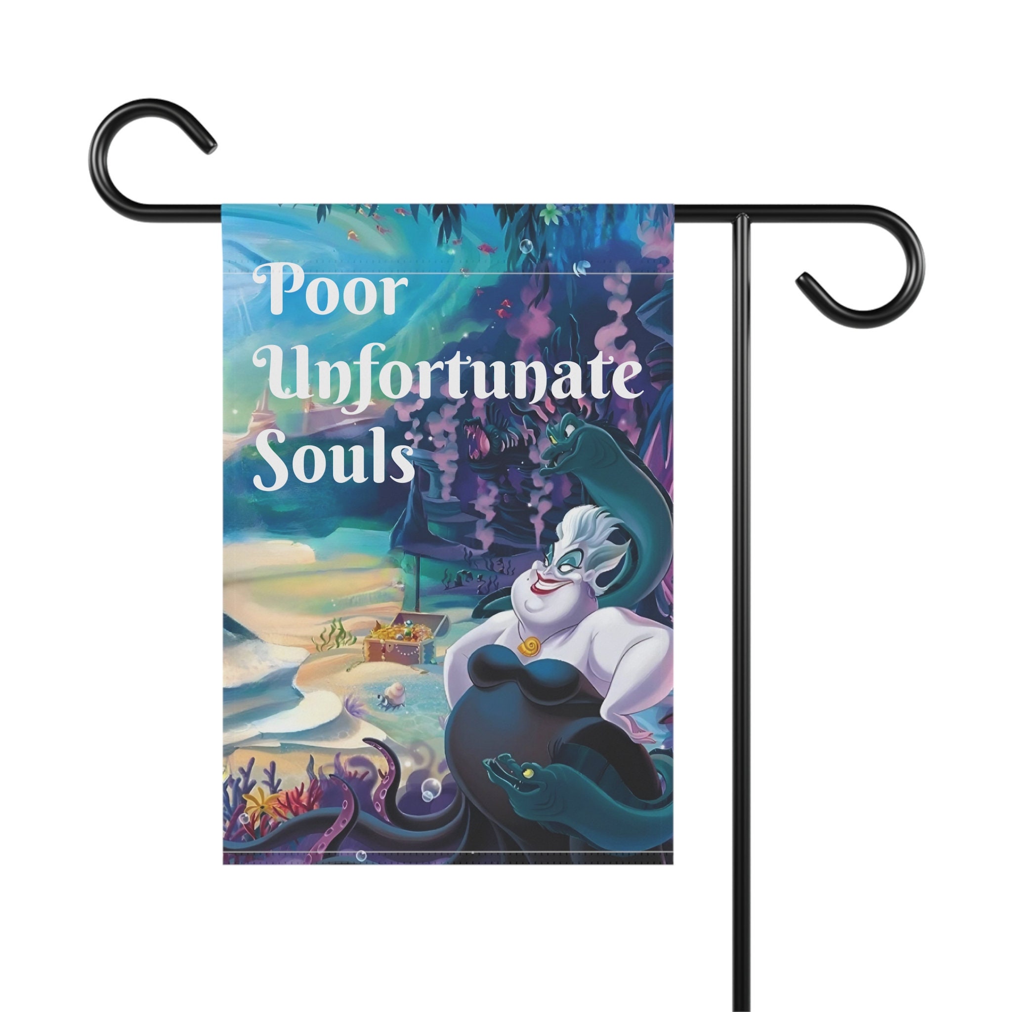 Disney's Ursula Poor Unfortunate Souls Garden & House Banner Flag. - Etsy