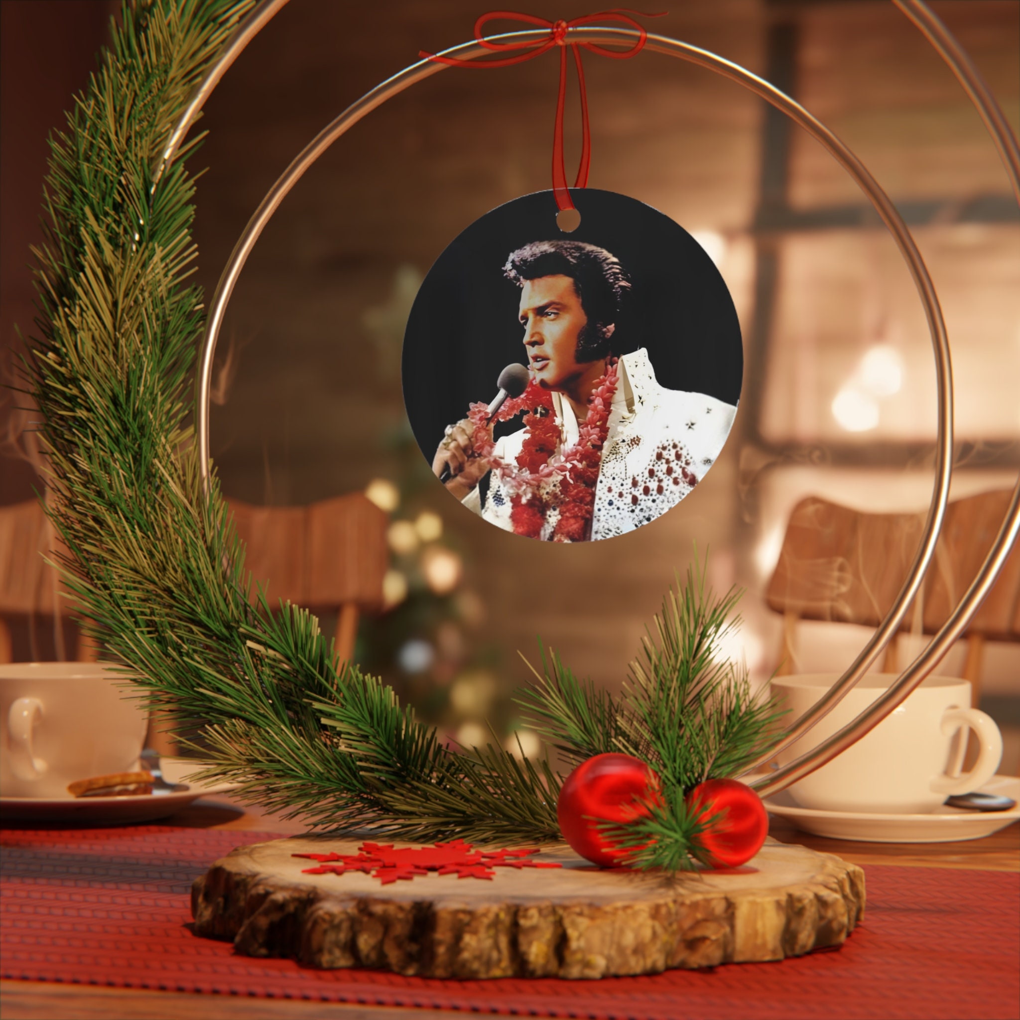 Elvis Christmas Ornament. the Most Loved and Popular Singer of All ...