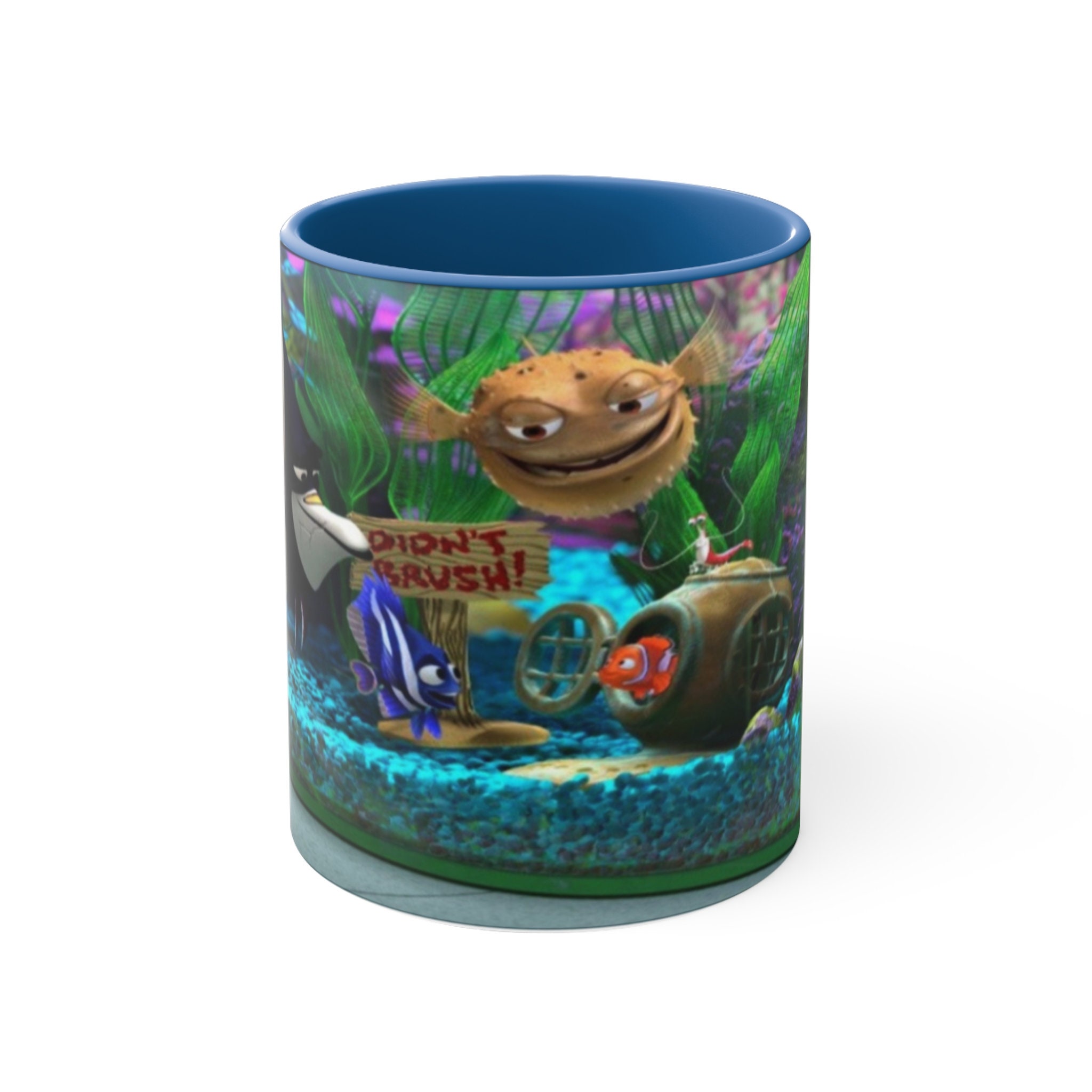 Disney's Finding Nemo Fish Tank and Friends Coffee Mug - Etsy