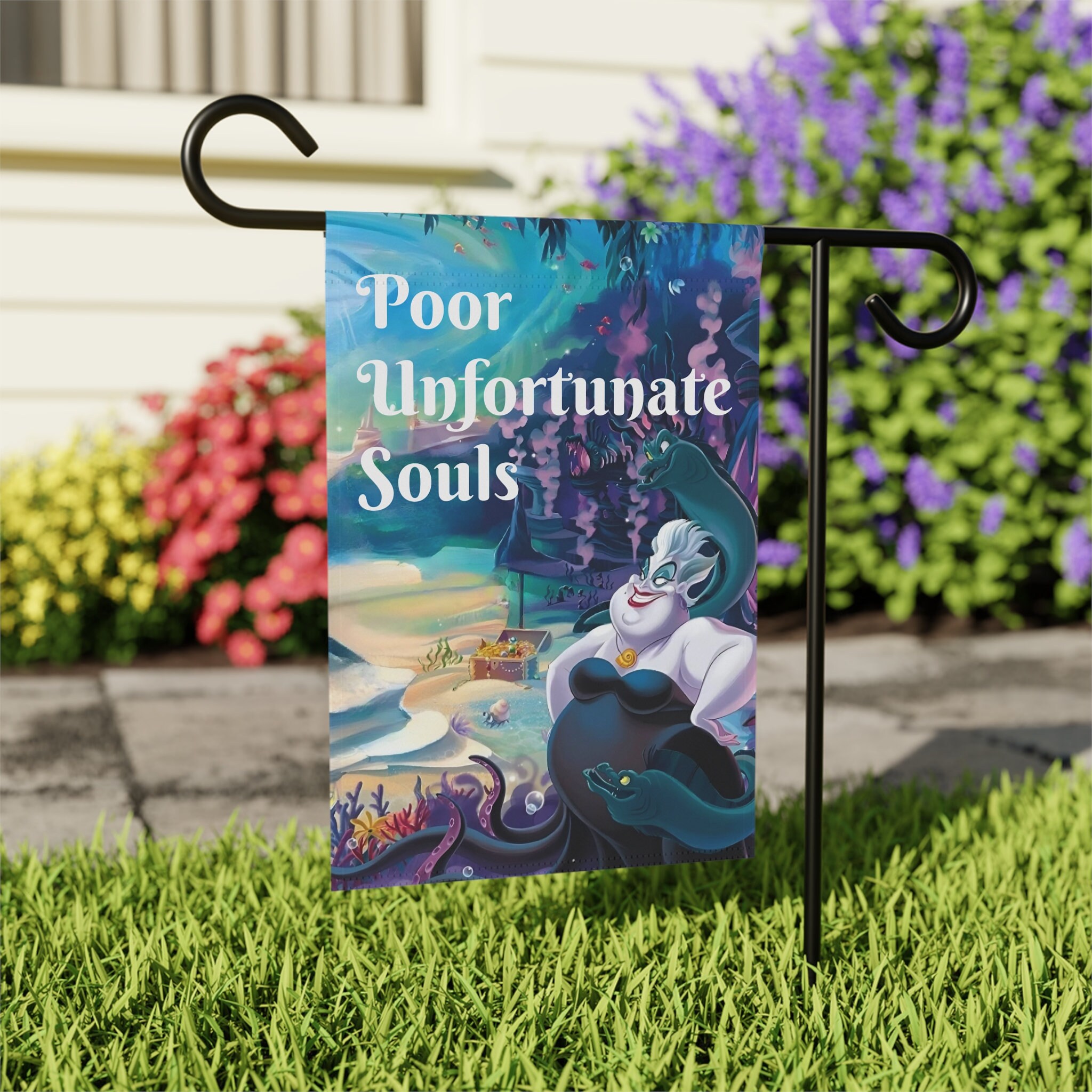 Disney's Ursula Poor Unfortunate Souls Garden & House Banner Flag. - Etsy