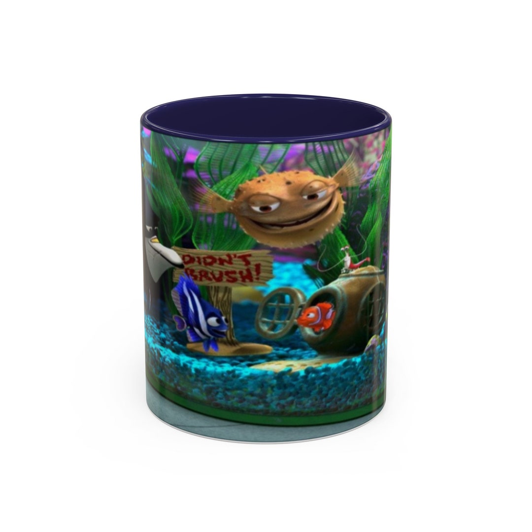 Disney's Finding Nemo Fish Tank and Friends Coffee Mug - Etsy