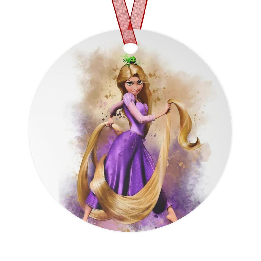 Rapunzel Disney Princess From the Movie Tangled Metal Christmas ...