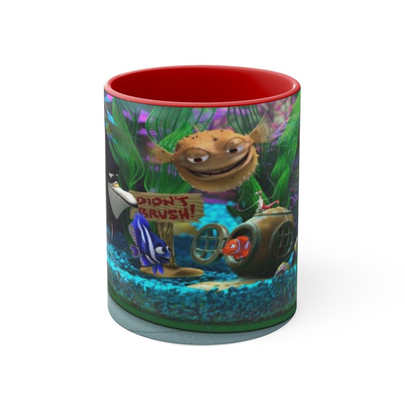 Disney's Finding Nemo Fish Tank and Friends Coffee Mug - Etsy